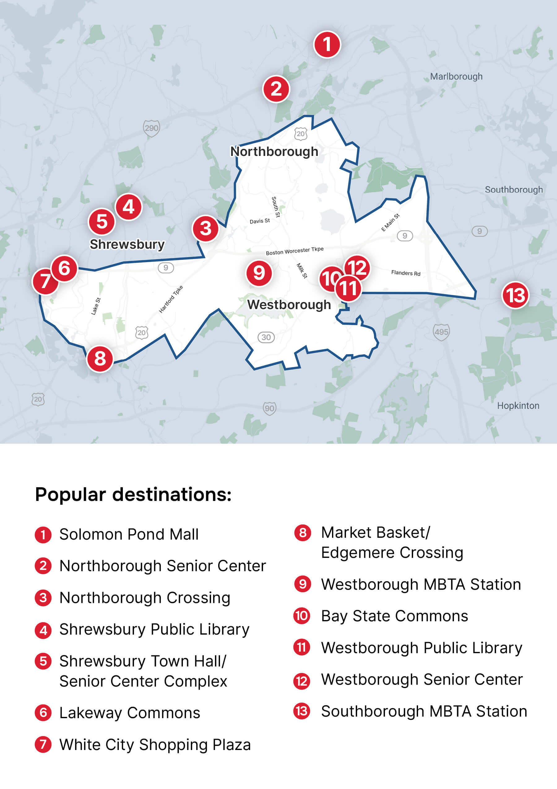 Via WRTA | On-Demand Rideshare in Westborough and Shrewsbury powered by Via