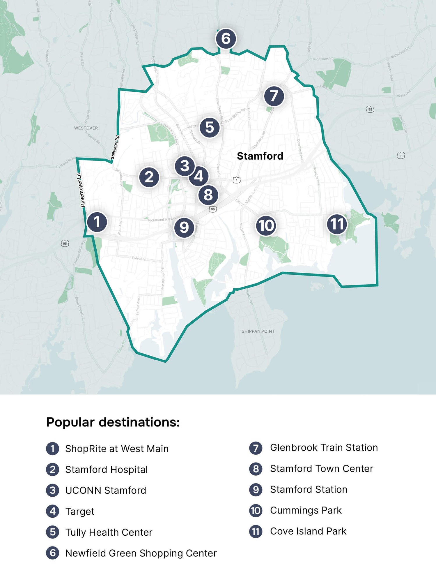 StamFORWARD | On-demand shared rides around Stamford