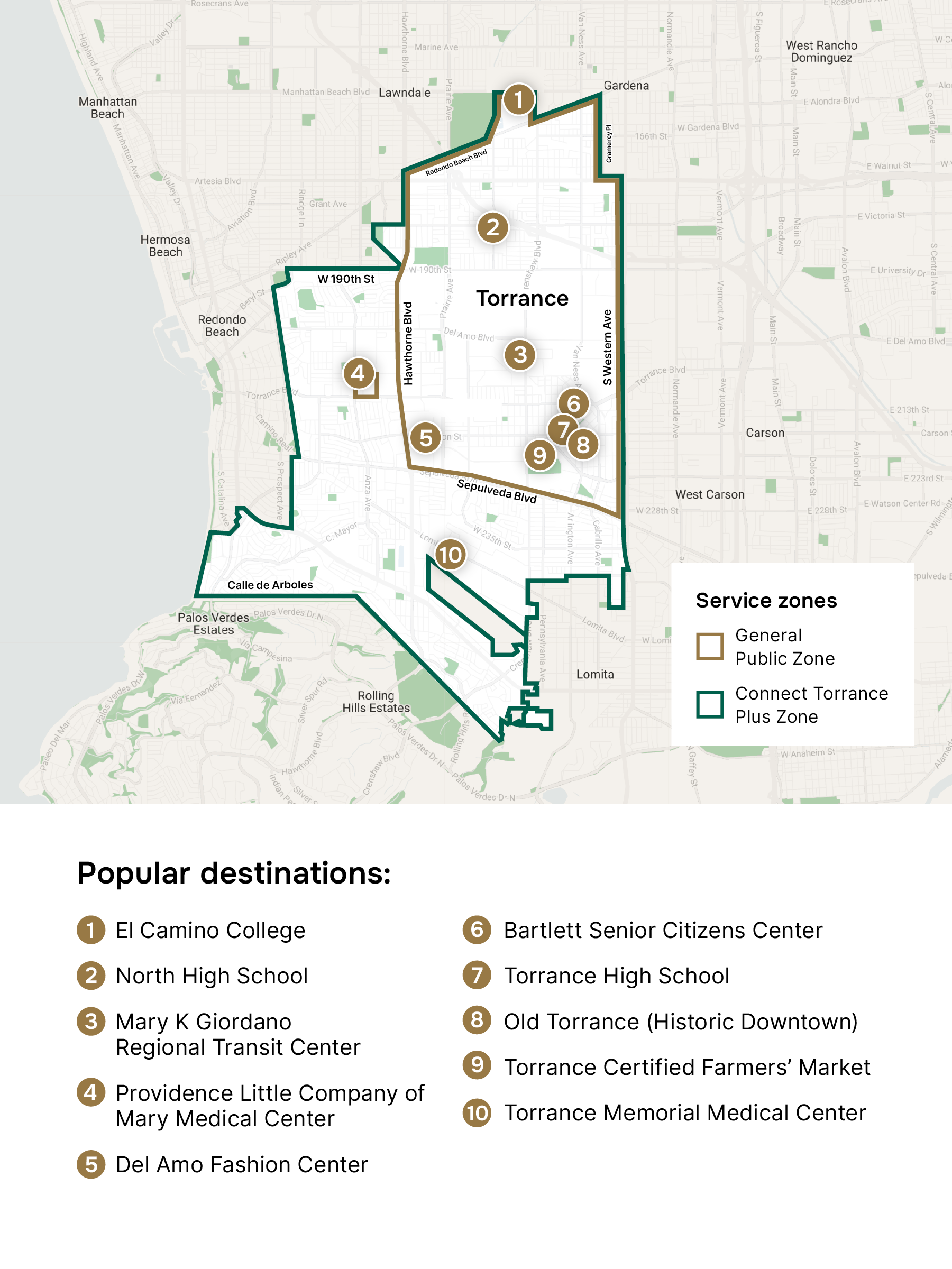 Connect Torrance | On-demand shared rides around Torrance