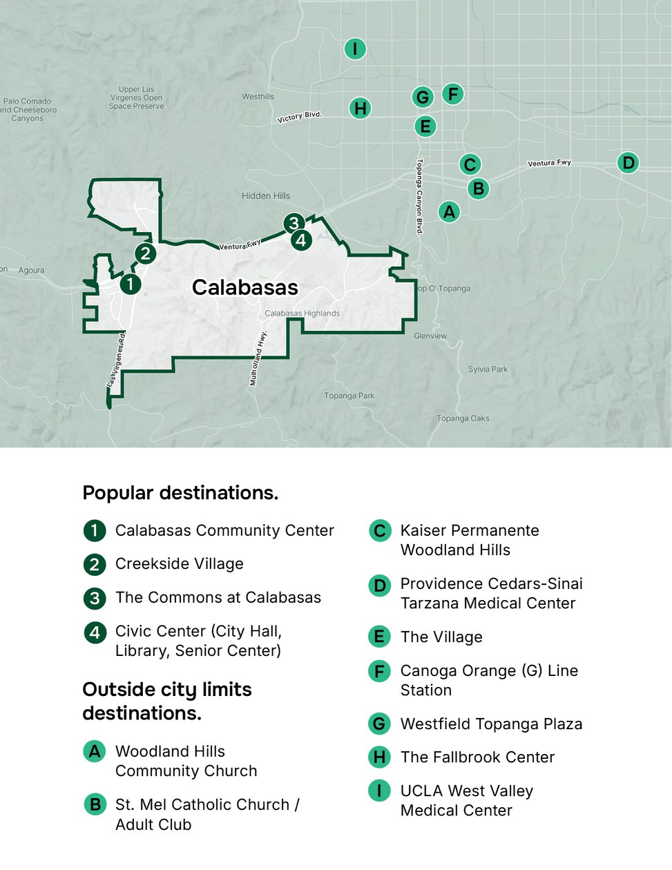 Ride Calabasas Flyer | Microtransit Made For Your City