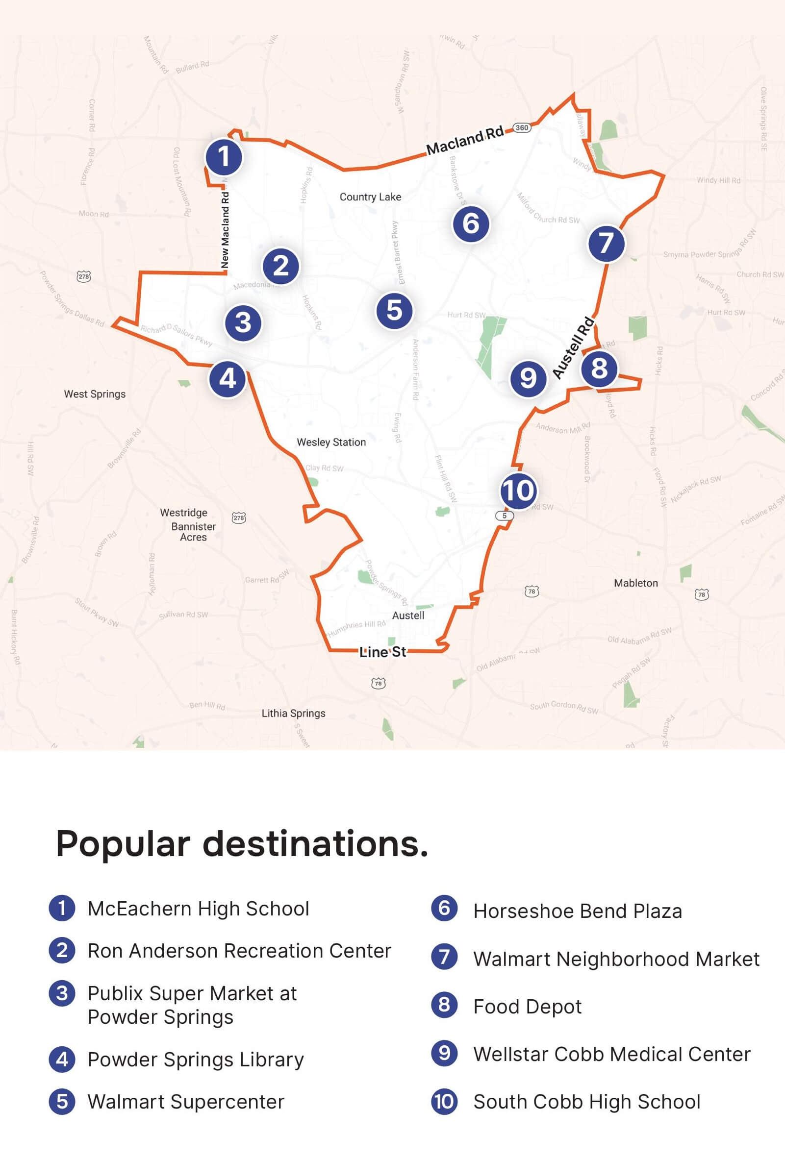 CobbLinc Go | On-demand shared rides around South Cobb