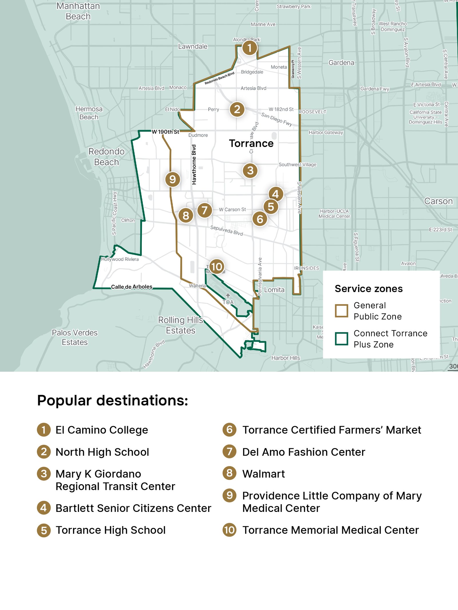 Connect Torrance | On-demand shared rides around Torrance