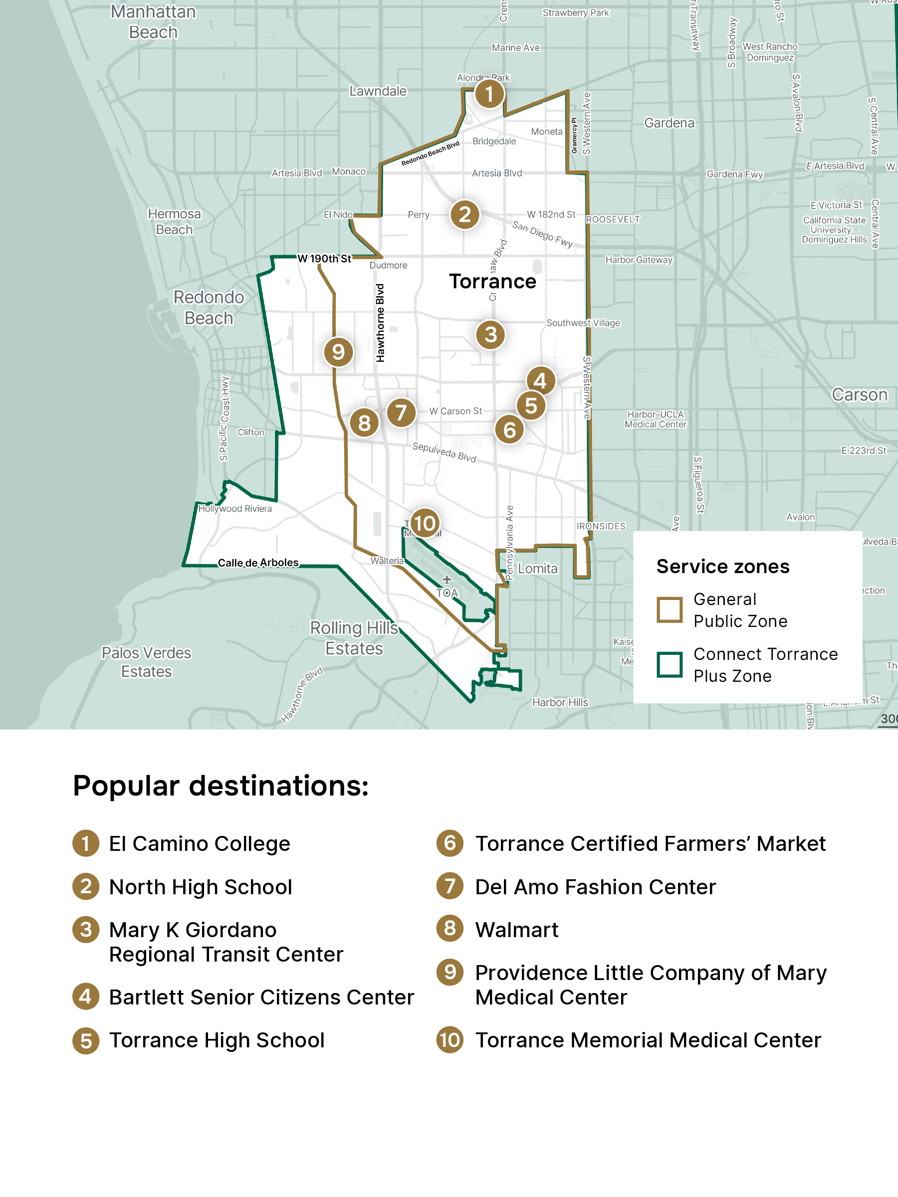 Connect Torrance | On-demand shared rides around Torrance