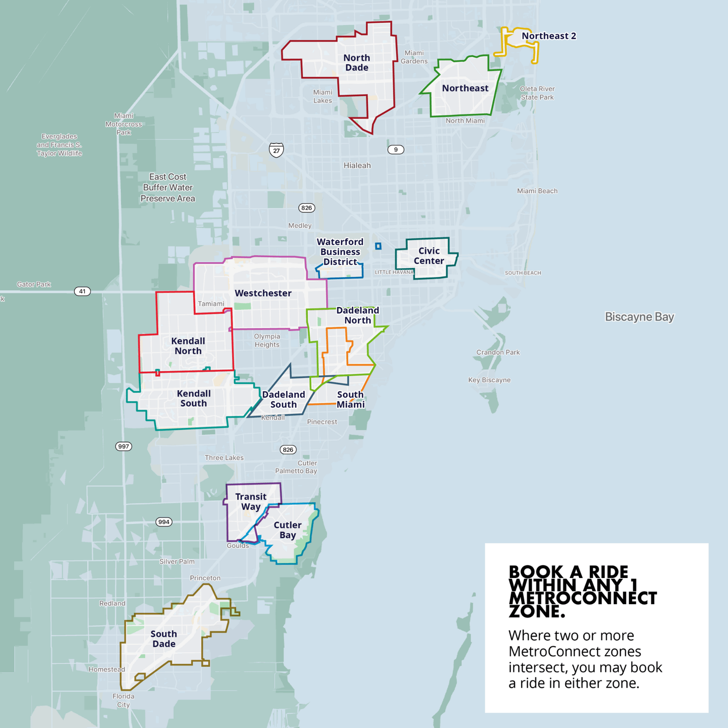 MetroConnect | Free public transit shared rides in Miami-Dade County