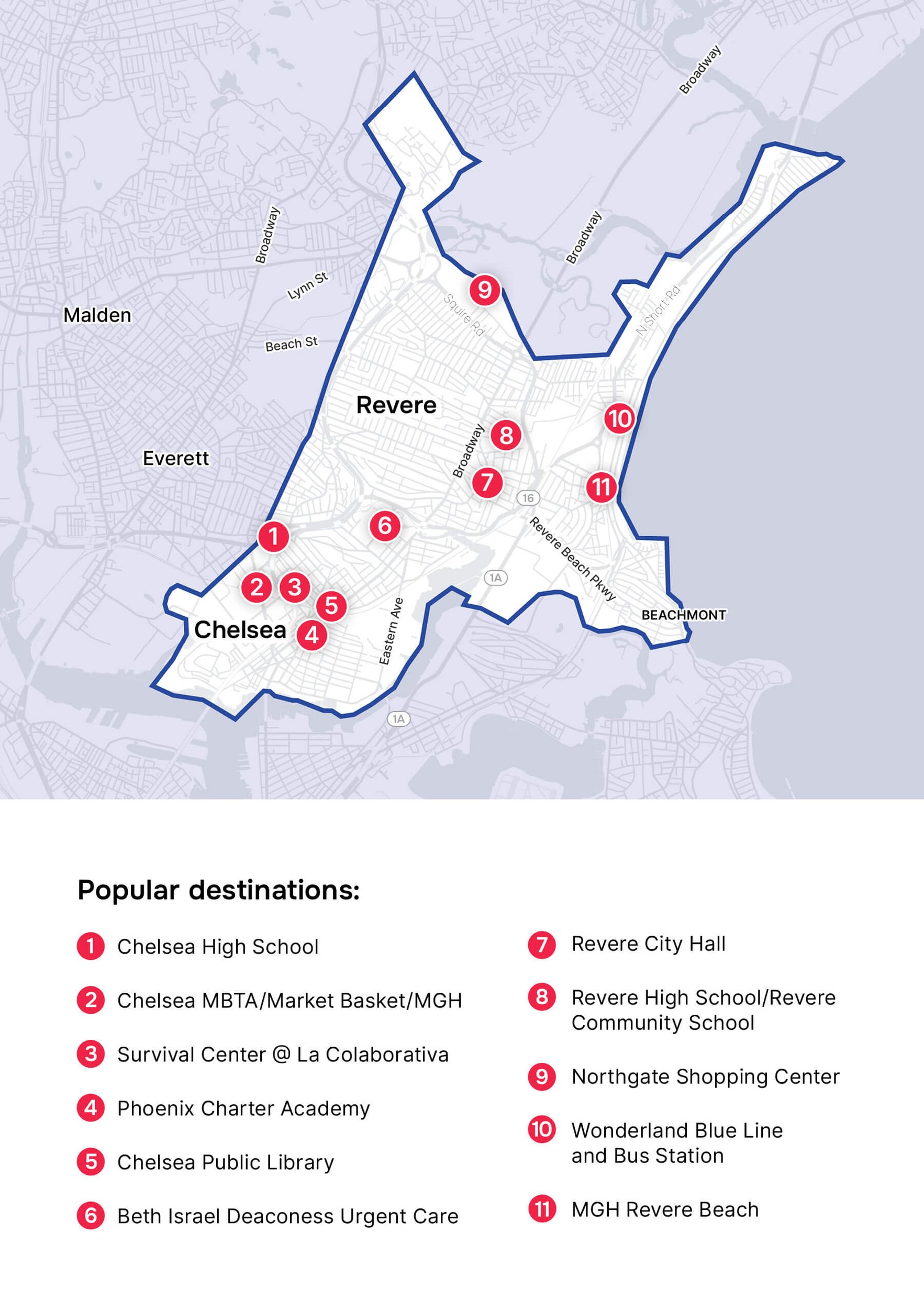 RC Link | On-demand shared rides in Revere and Chelsea