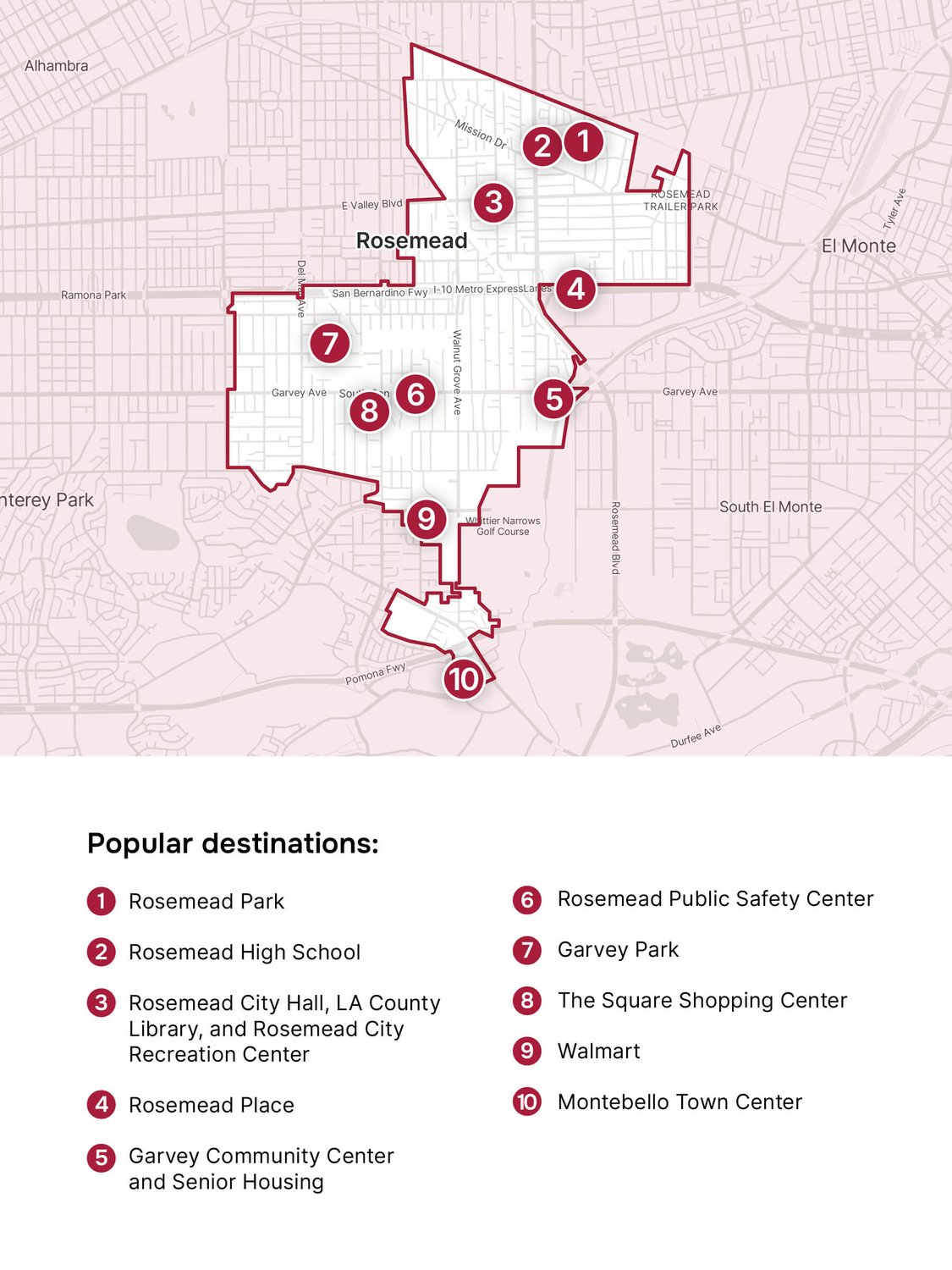 Rosemead Go | On-demand shared rides around Rosemead