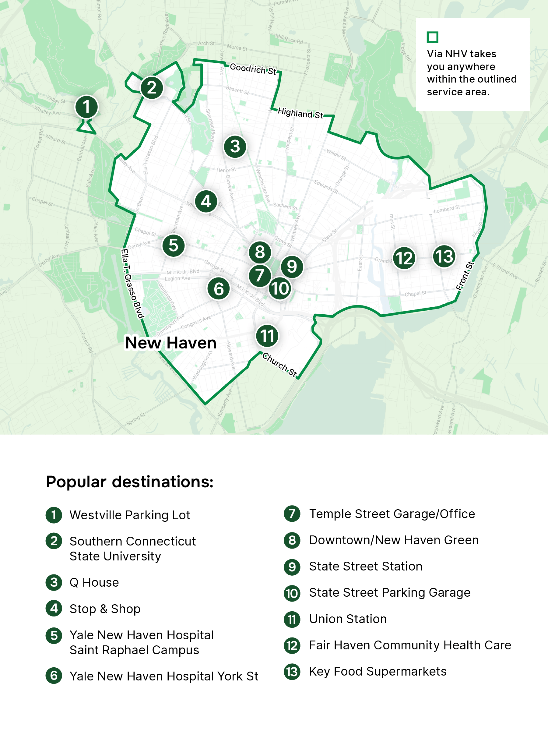 Via NHV | On-demand shared rides around New Haven and to Tweed Airport