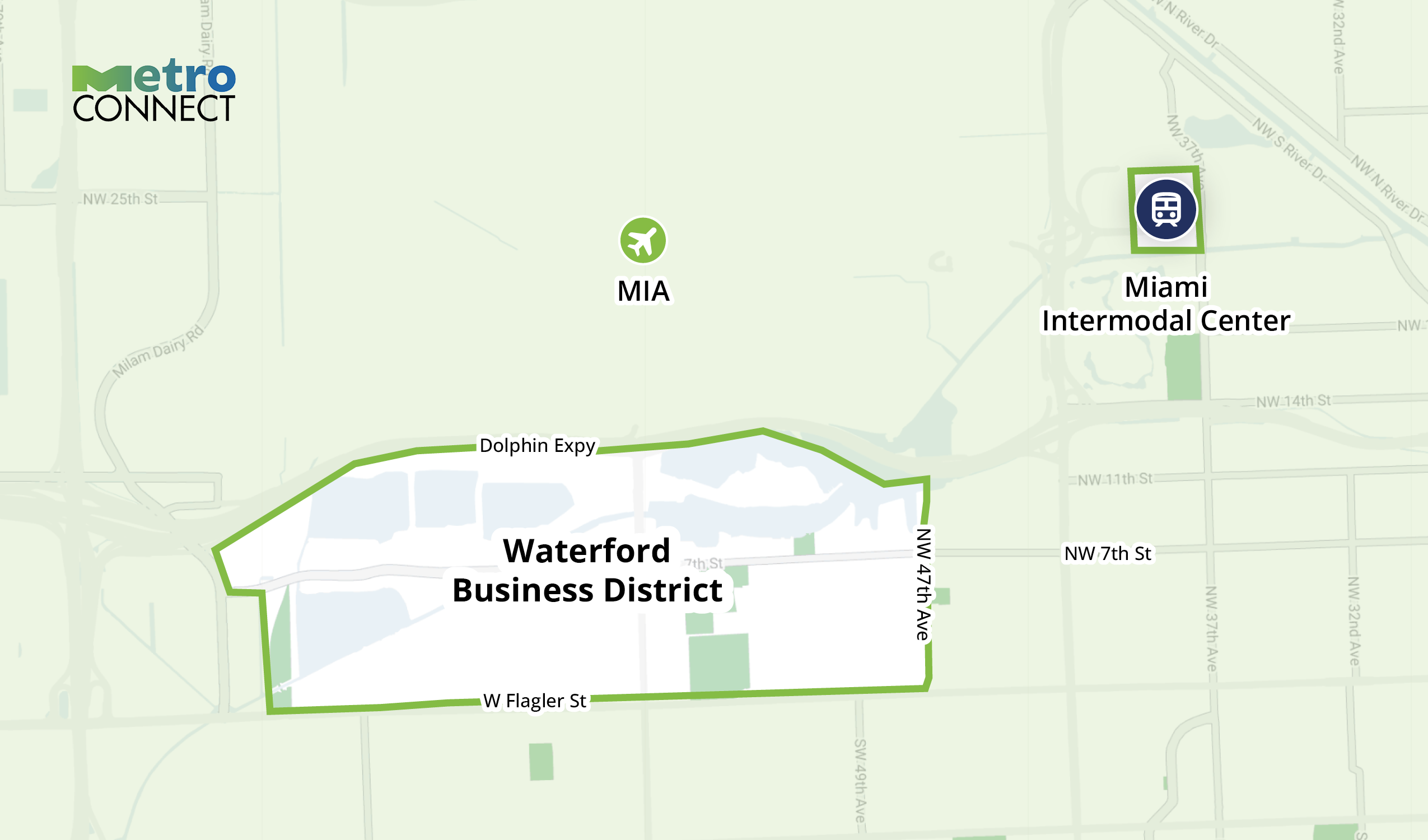 MetroConnect | Free public transit shared taxi rides in Miami-Dade County